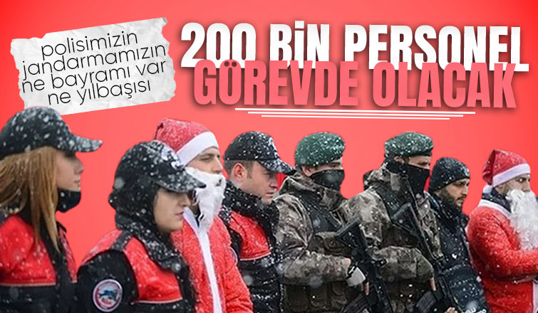 Bakan Ali Yerlikaya yılbaşı tedbirlerini açıkladı: 200 bin personel ... Bakan Ali Yerlikaya yılbaşı tedbirlerini açıkladı: 200 bin personel ...